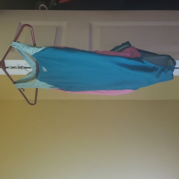 Speedo | Swim | Speedo Girls Size 6 Swim Suit Teal And Pink | Poshmark